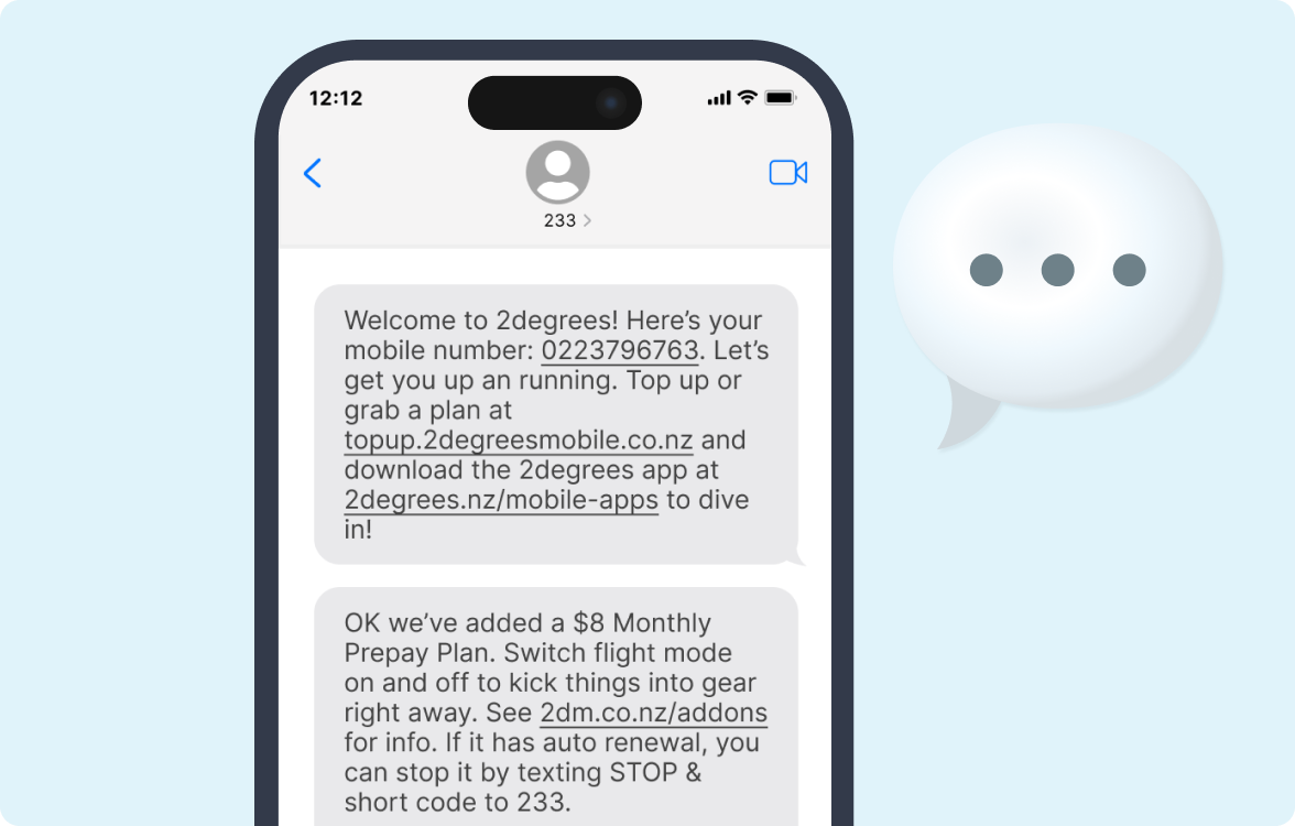 Getting started on Prepay | 2degrees